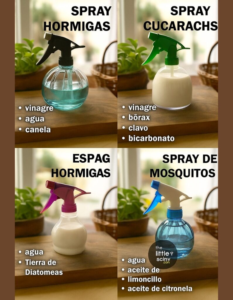 Repelentes Caseros Naturales para Insectos del Hogar